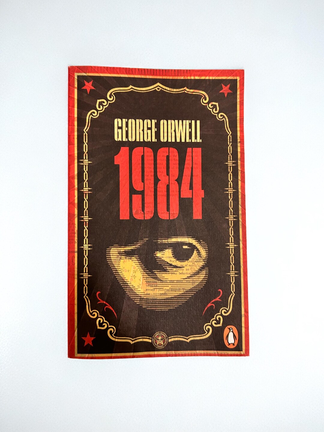 Vintage Paperback Novel, Nineteen Eighty-four, 1984, by George Orwell ...