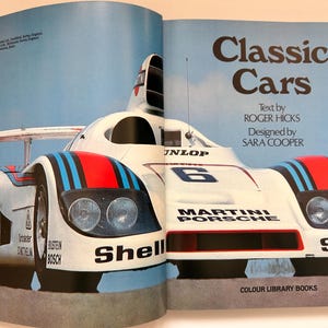 Classic Cars Hardcover Book – Retro Automobile Photography, MCM Decor ...
