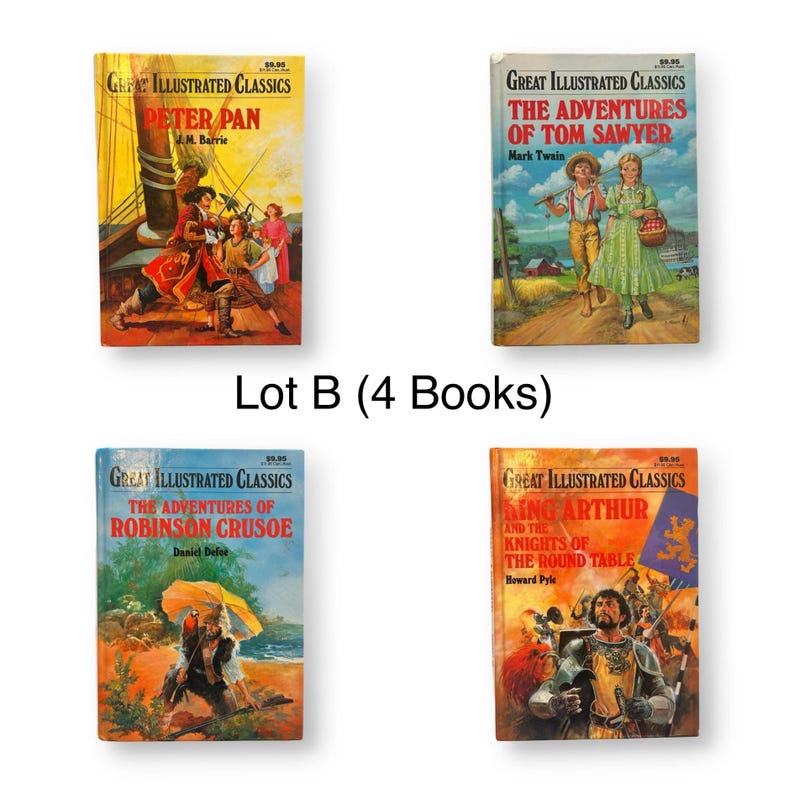 Vintage Great Illustrated Classics – 1970s, Bulk Sale, Gift Books ...