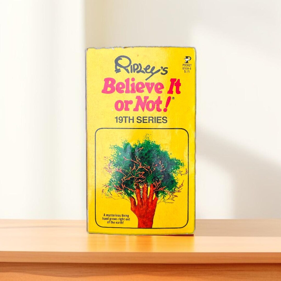 1972 Ripley's Believe It or Not! Reality Shock Book 19, About Eccentric ...