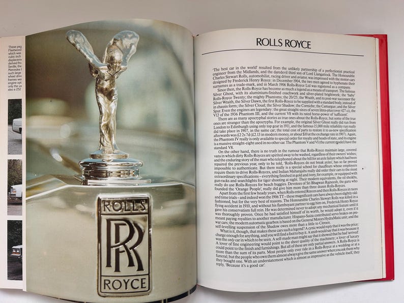 Classic Cars Hardcover Book – Retro Automobile Photography, MCM Decor ...