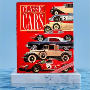 Classic Cars Hardcover Book – Retro Automobile Photography, MCM Decor ...