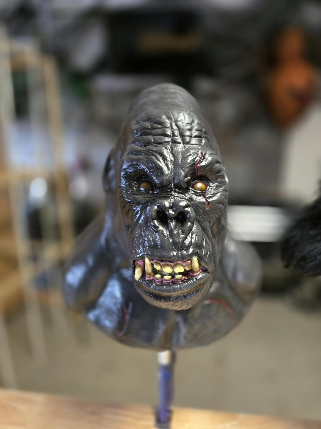 Morilla, Wearable/display Gorilla Latexmask Full Face - Etsy