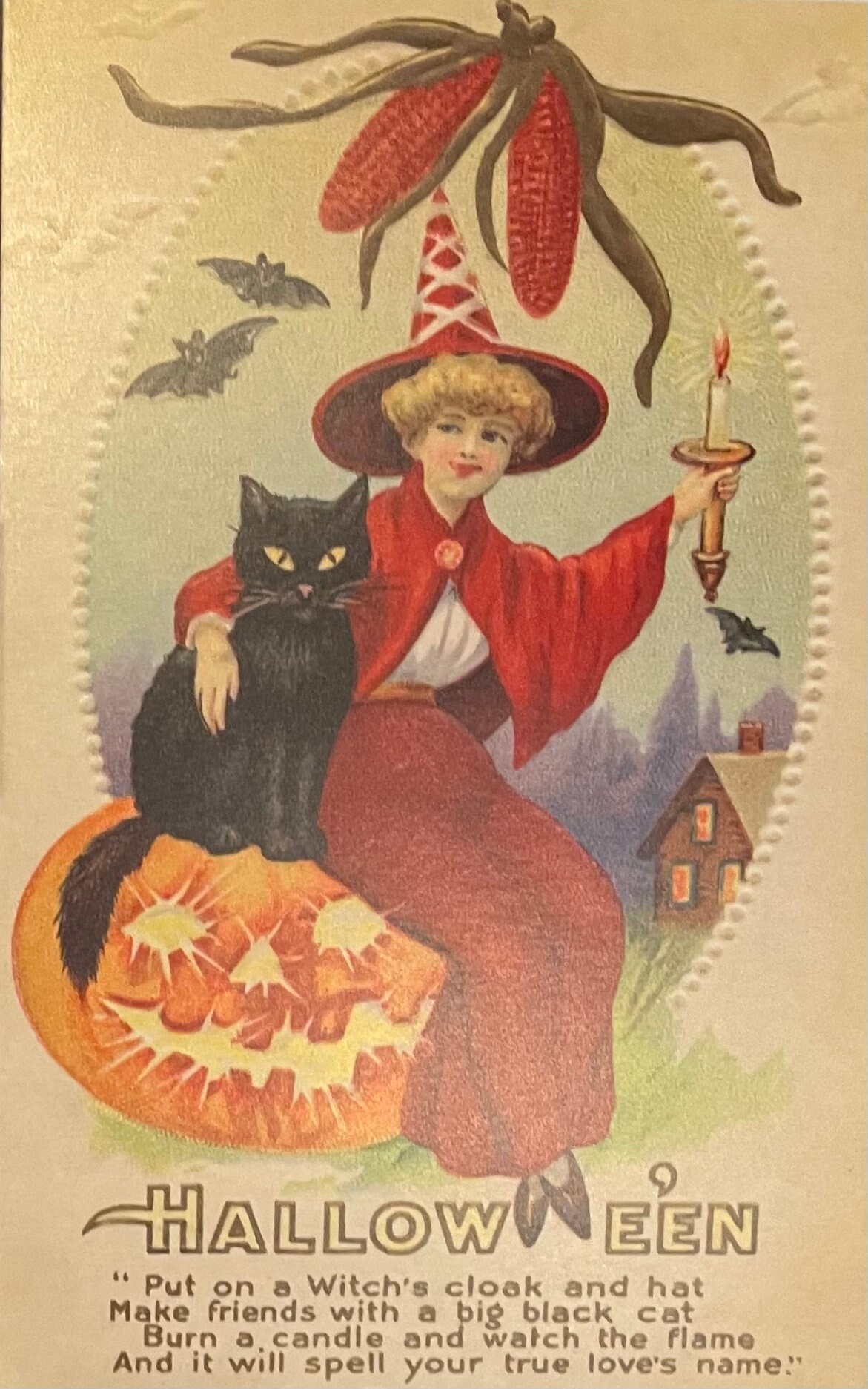 Five Fun Retro Reproduction Halloween Postcards. - Etsy