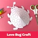 Ladybug Craft for Kids: Cut & Paste Coloring Activity (digital Download ...