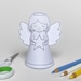 Angel Craft Printable: Cut and Paste DIY Ornament (digital Download) - Etsy