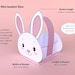 Easter Bunny Basket! Kids Craft, Cut and Paste Printable, Fun and Easy ...