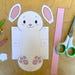 Easter Bunny Basket! Kids Craft, Cut and Paste Printable, Fun and Easy ...