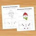 Snowman Craft Printable: Winter Cut and Paste Activity (digital ...