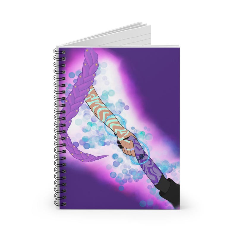 Kpop Demon Hunters Spiral Notebook - Ruled Line, Rumi and Jinu Fans, # ...
