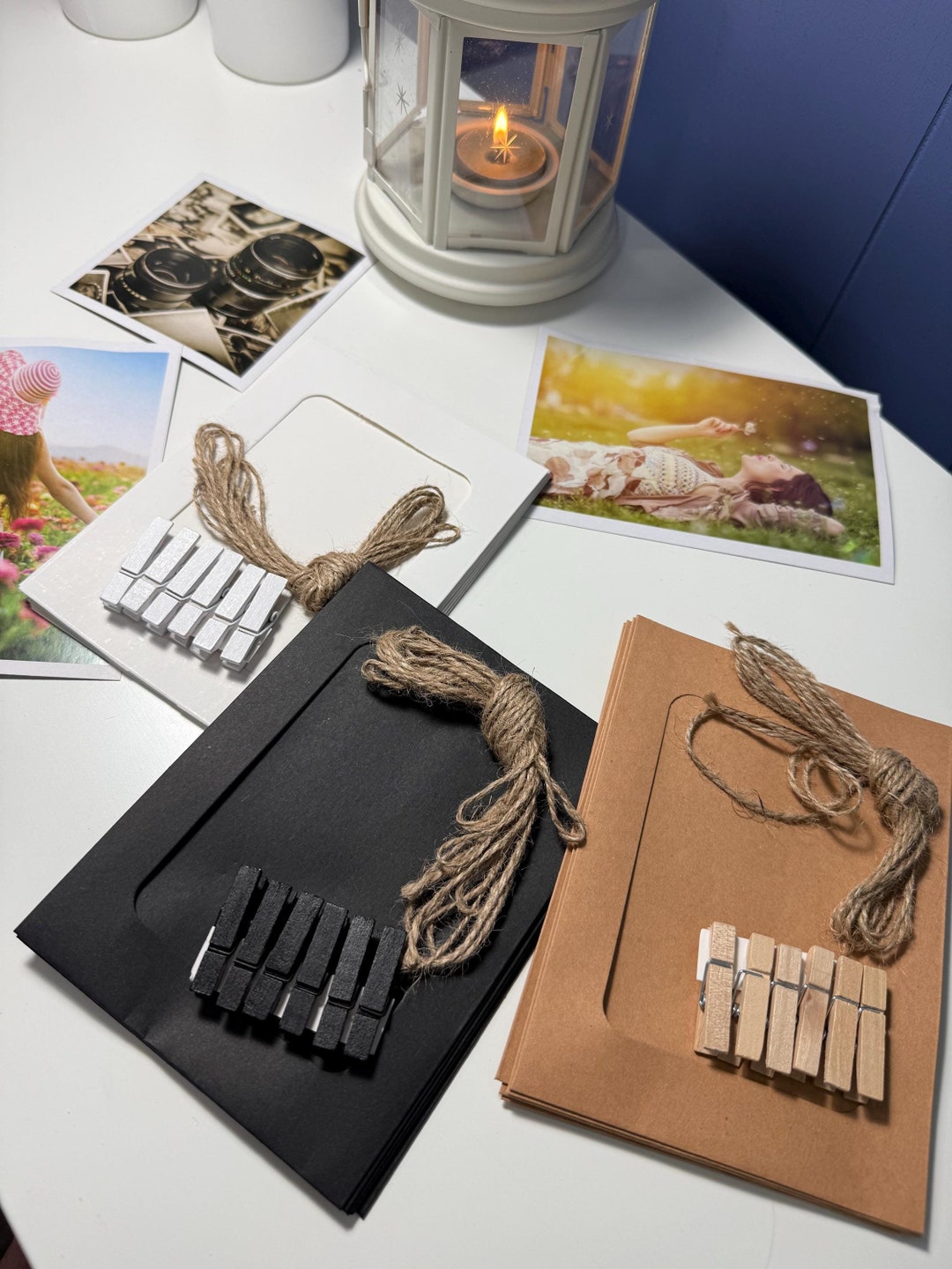 Custom Photo Garland – Personalized String Display With Inserted Photos ...