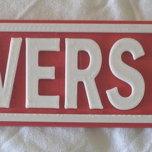 Street Signs - Custom Made 3D Printed - Etsy