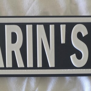 Street Signs - Custom Made 3D Printed - Etsy