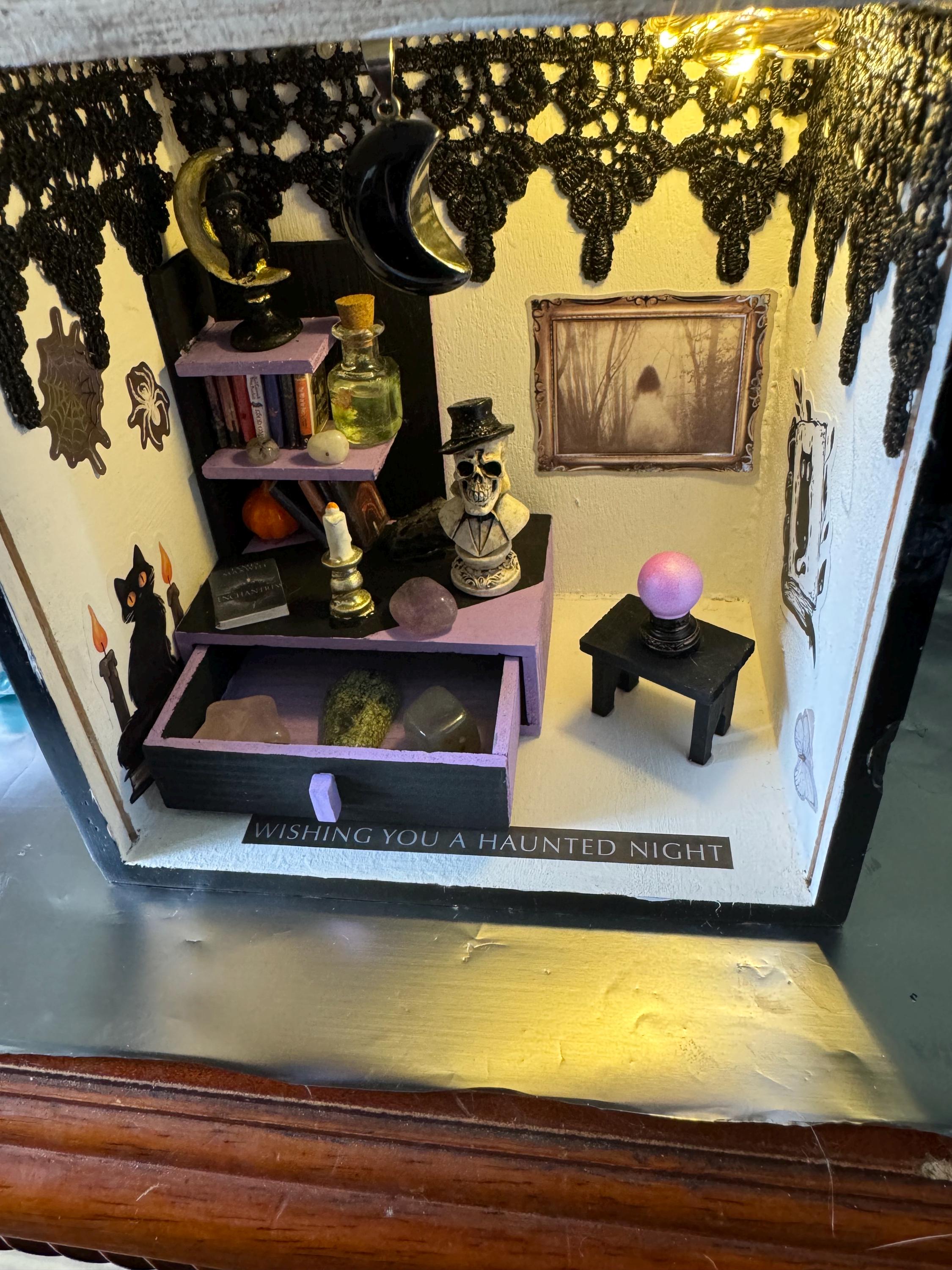 Magical Miniature Cabinet Scene - Etsy