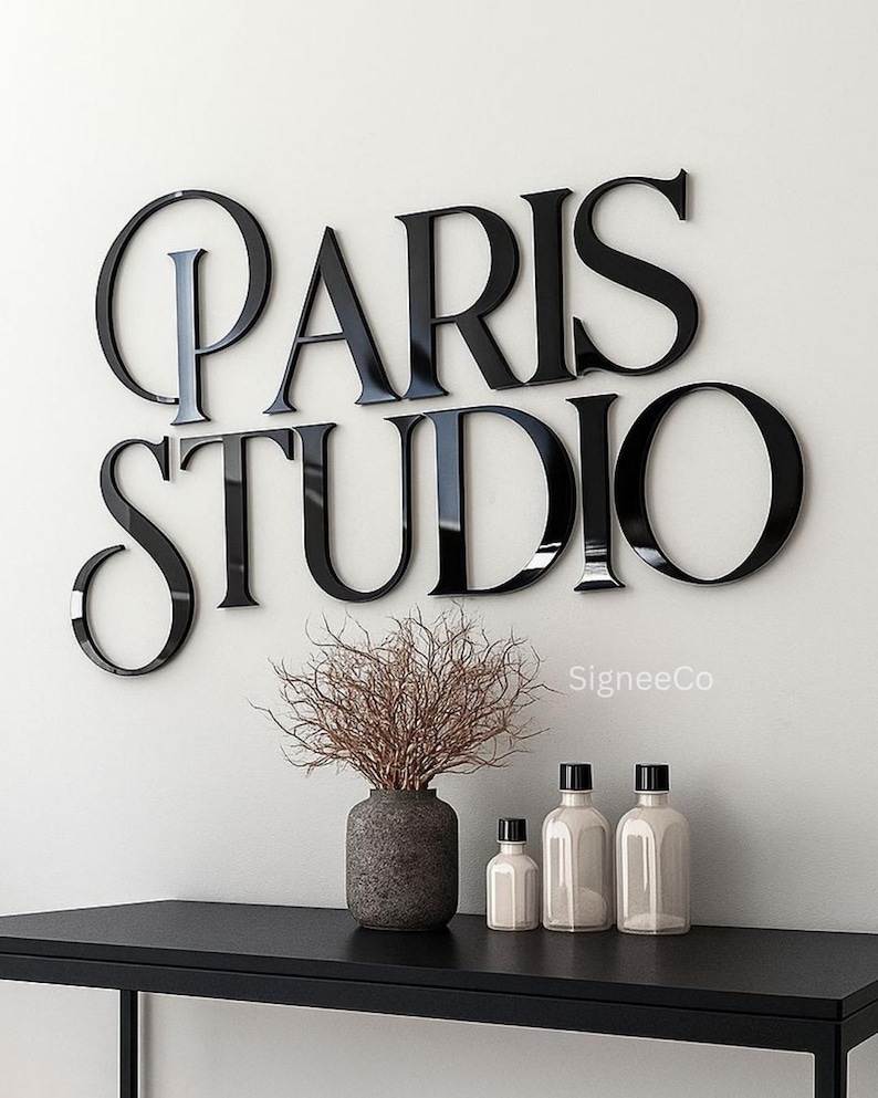 Custom Metal Backlit Letters | LED Business Sign | Halo Lit Stainless ...