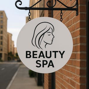 Custom Blade Sign for Shops & Businesses, Double-sided Metal Sign, Wall ...