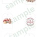 Christmas Tree Cake Christmas Holiday Printable Gift Tags - Etsy