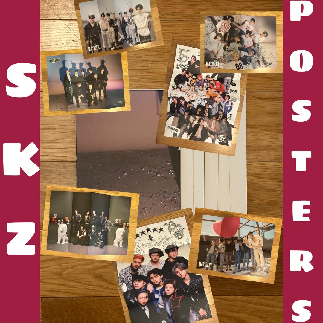 SKZ Album Posters | Official - Etsy