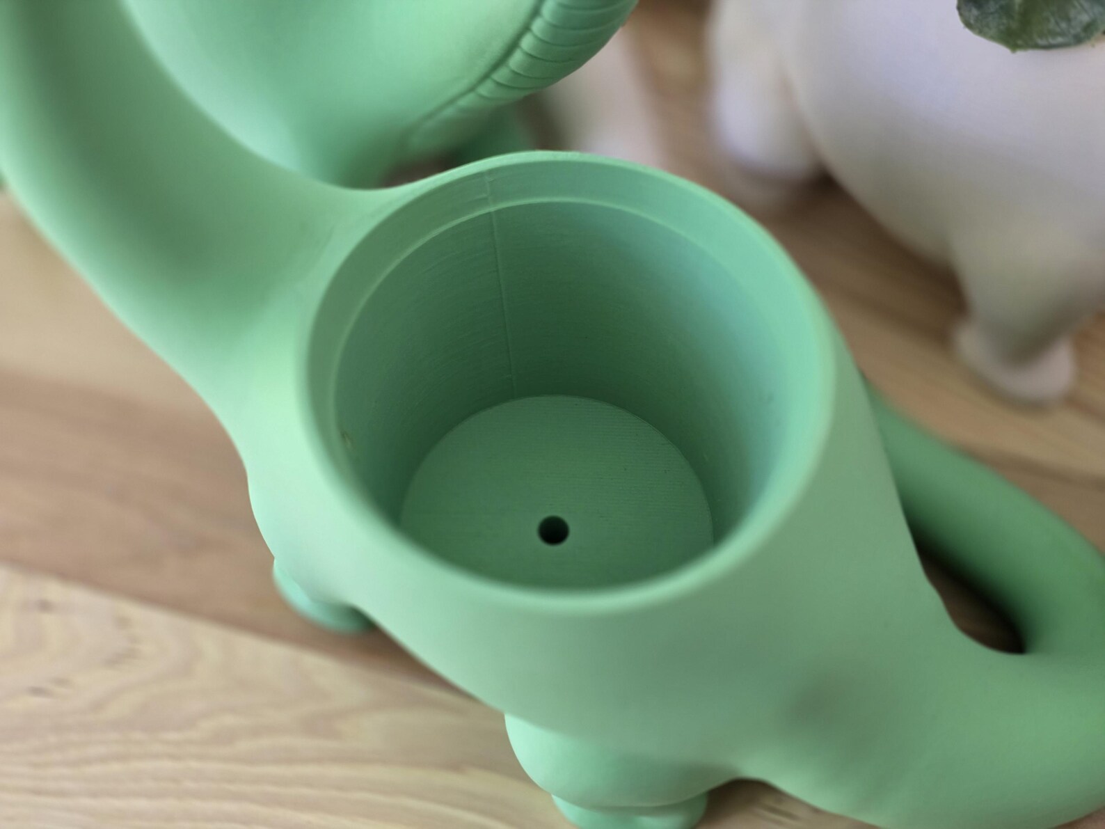 Dino Planter - Cute Dinosaur Pot, Adorable Indoor Decor Gift for Home ...