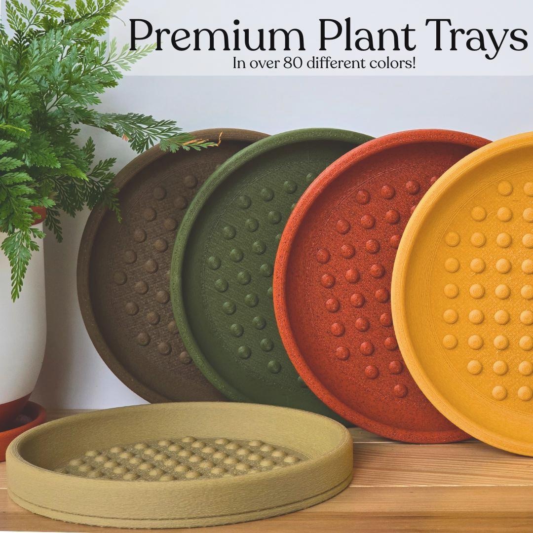 Plant Saucer Tray - Plant Drip Tray for Indoor Decor - Catch All Tray ...