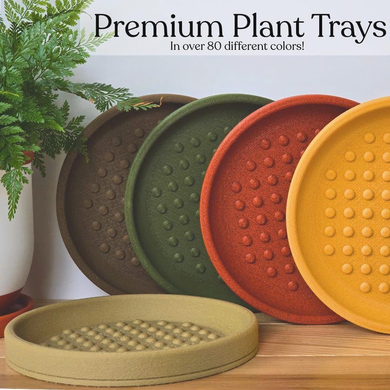 Waterproof Plant Trays - Etsy