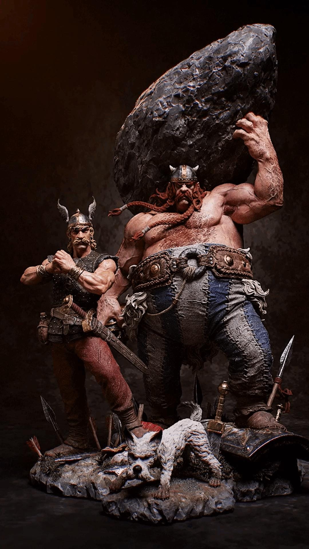Asterix Fanart | 3D Printed Resin Statue | Painted or Garage/diy Model ...