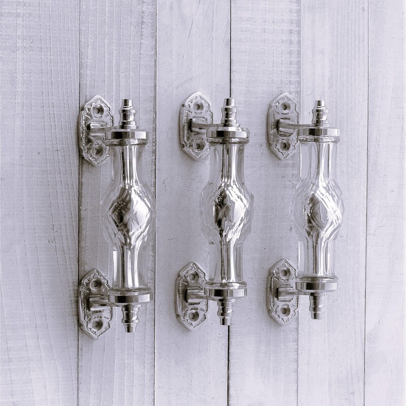 Glass Drawer Pulls - Etsy