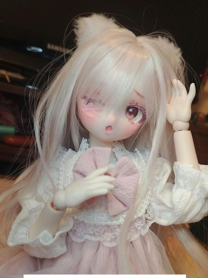 Dollfie Dream Ddh-01 Faceup Doll Head (updated) - Etsy