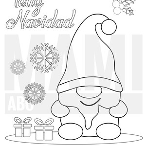 Christmas Activity Sheets for Kids in Spanish - Hojas De Actividades De ...