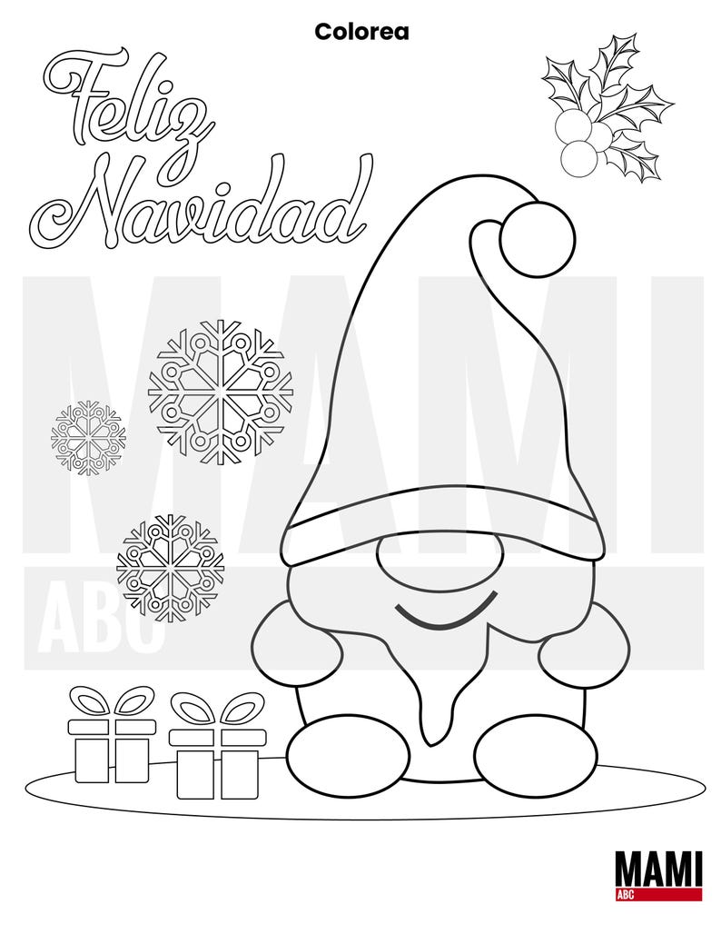 Christmas Activity Sheets for Kids in Spanish - Hojas De Actividades De ...