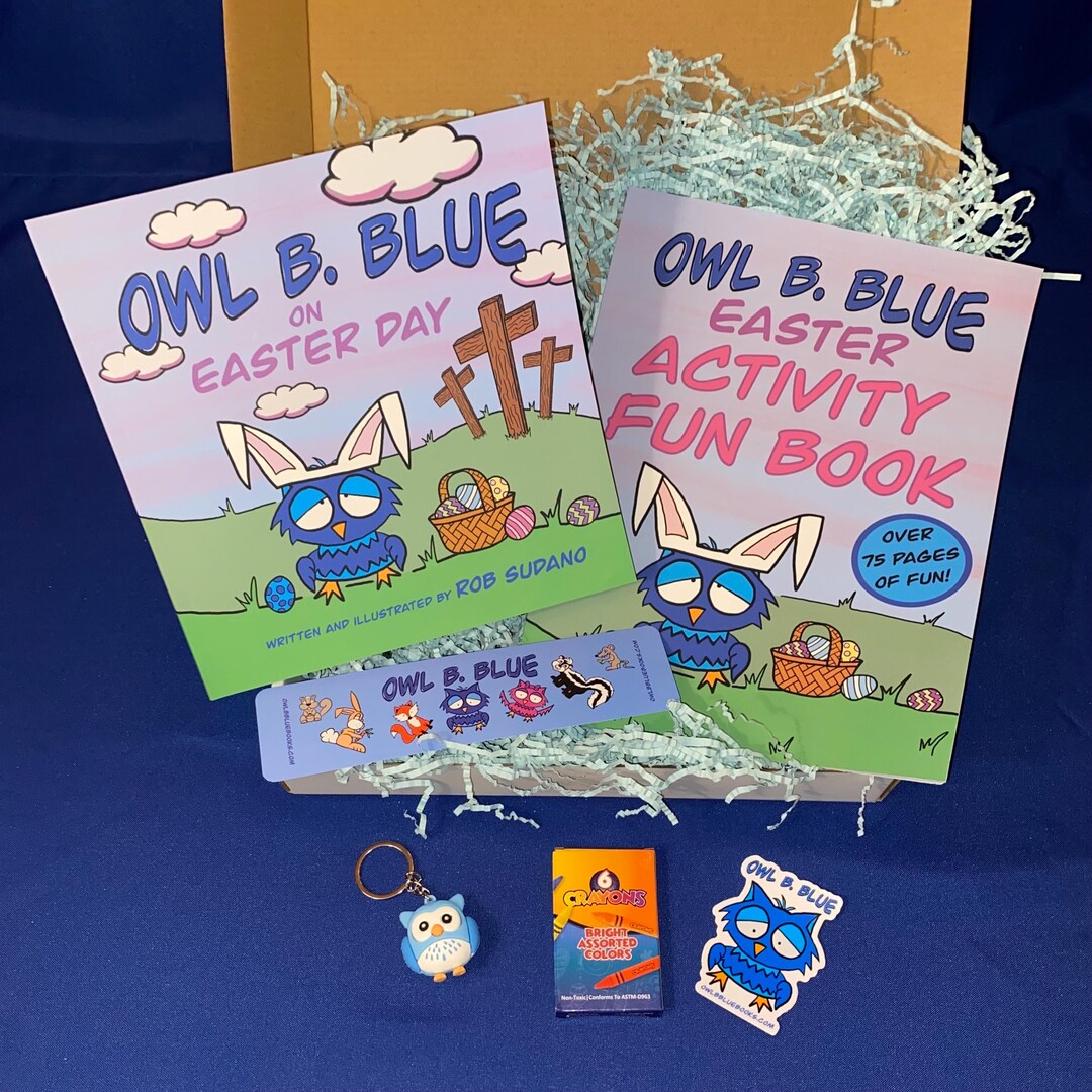 Blue’s Easter Book Bundle Box - Gift Box Featuring A Children’s Picture ...