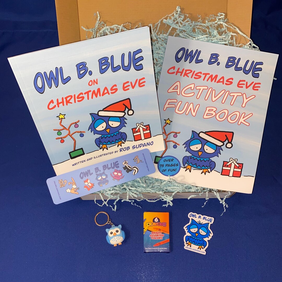 Blue’s Christmas Book Bundle Box - Gift Box Featuring A Children’s ...