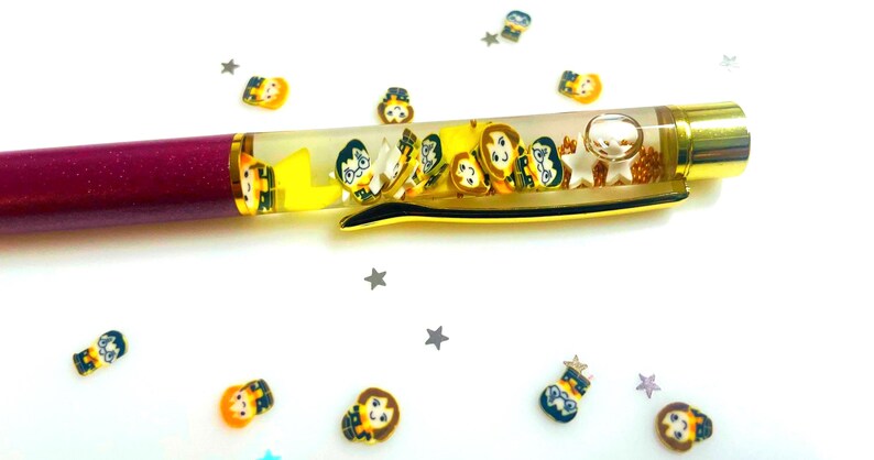 Boy Wizard and Friends Float Pen, Lightning Bolt, Wizard and 2 Friends ...