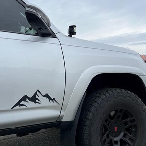 Mountain Decal - Etsy