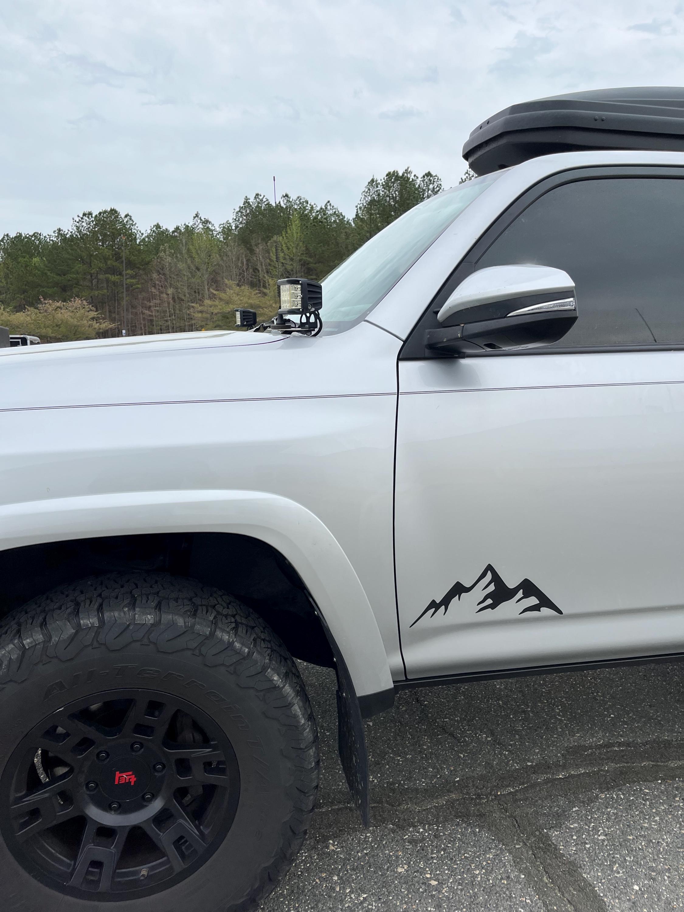 Mountain Decal - Etsy
