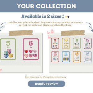 Numbers 1-20 Flashcards: Watercolor Learning, Homeschool (PDF) - Etsy