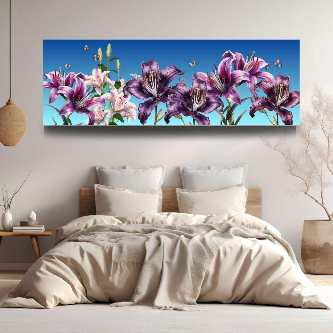 Tiger Lily Wall Art Botanical Wall Art Tiger Lily Print Tiger Lily ...
