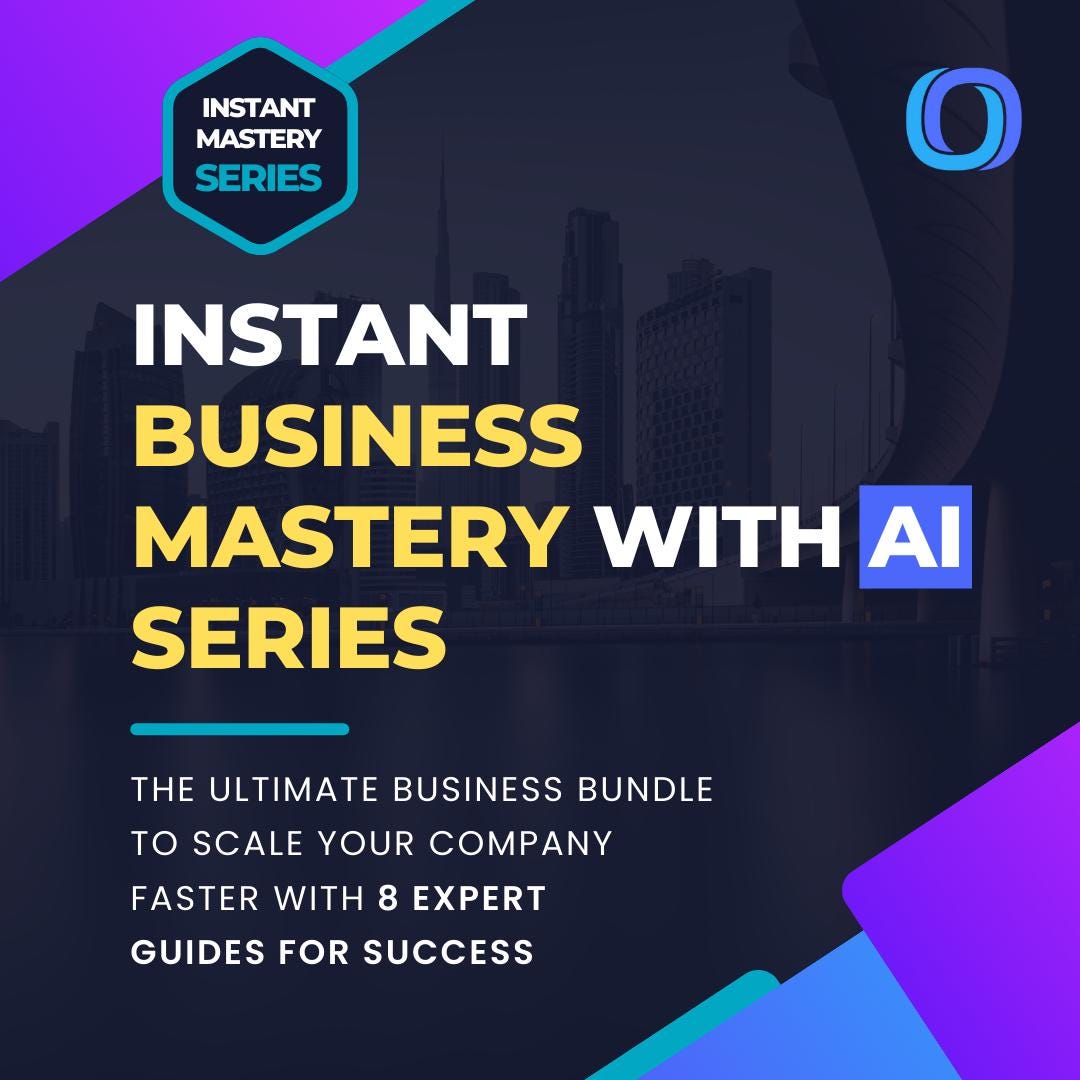 Instant Business Mastery With AI Series: the Ultimate Business Bundle ...