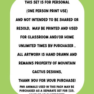 Animal Alphabet Poster Printable | ABC Chart for Kids | Classroom Decor ...