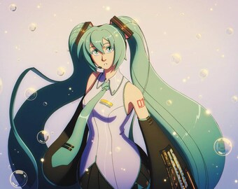 Hatsune Miku - Etsy