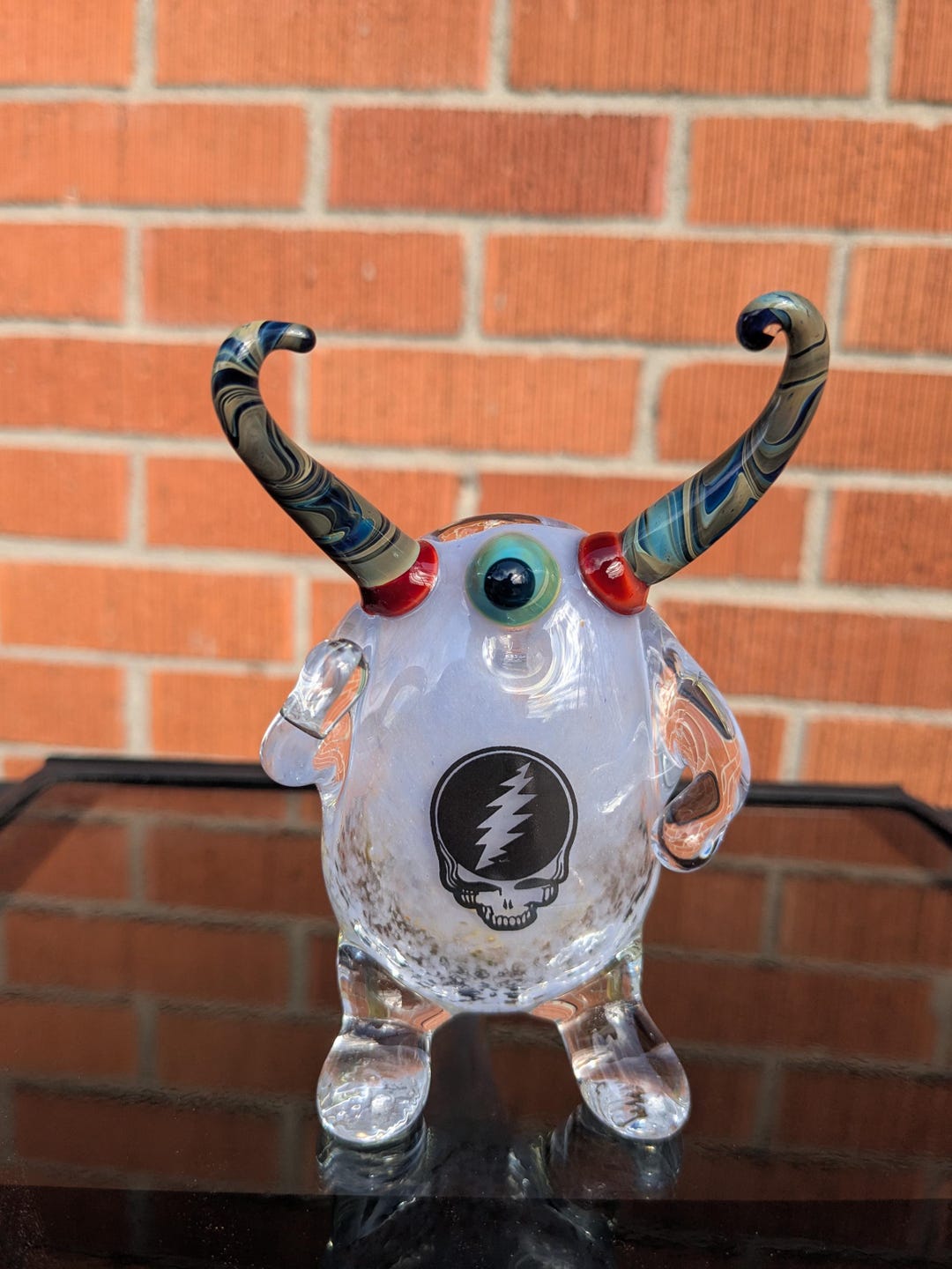 Purple Stealie Horned Kooky Monster - Etsy