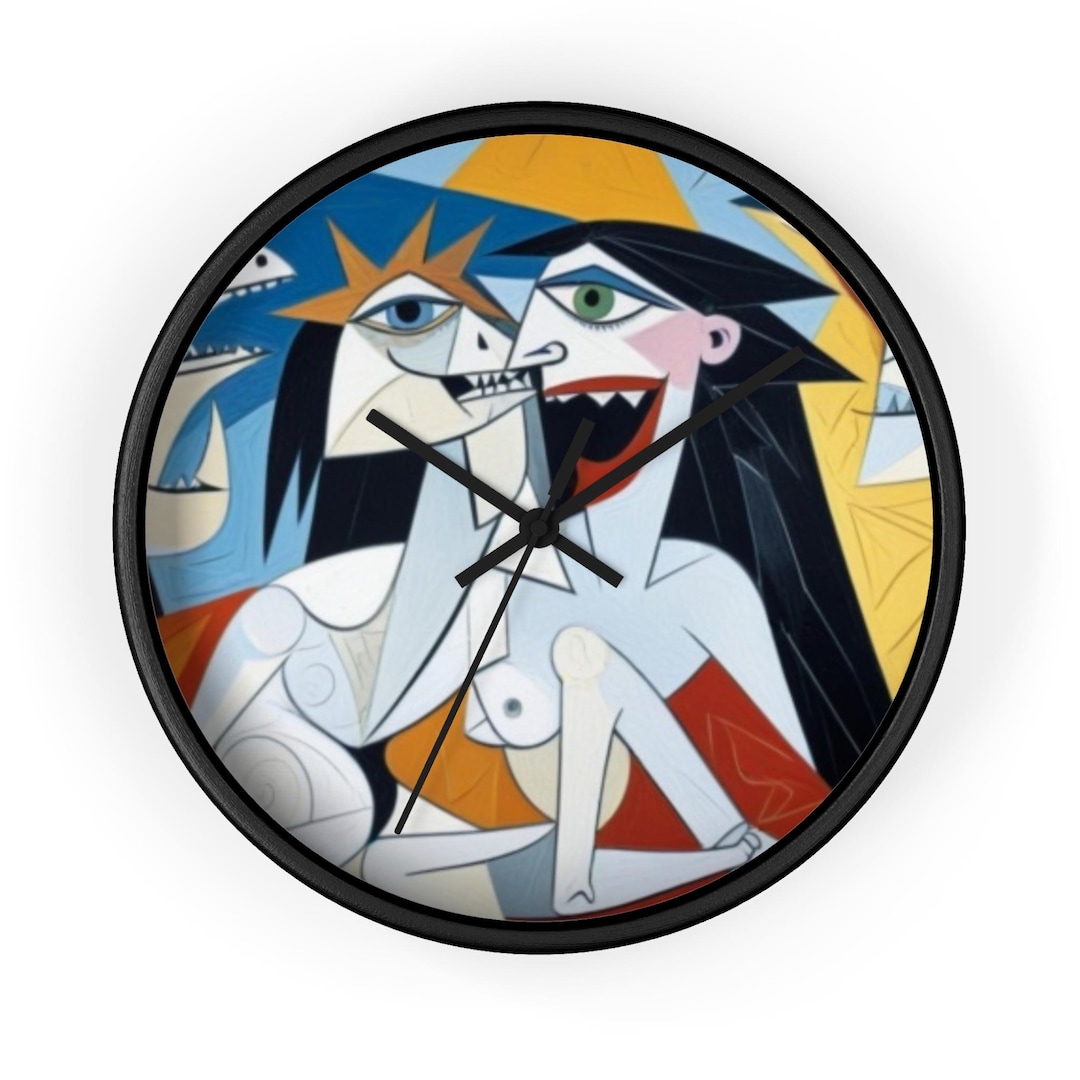 Picasso Wall Clock Guernica Wall Clock Picasso Cubism Wall Clock ...
