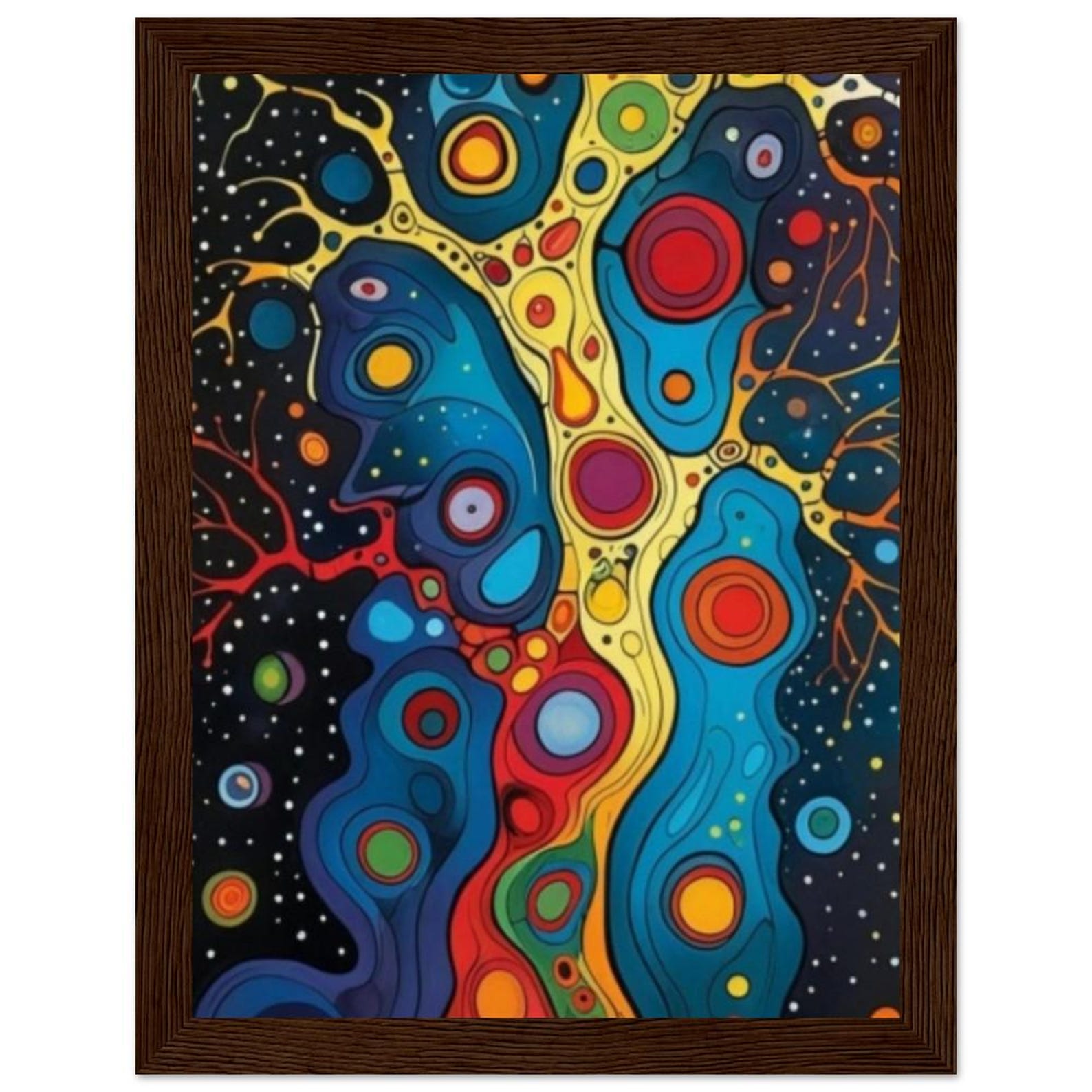 Neuro Art, Neurographic, Neurographic Art, Klimt Neurographic Tree ...