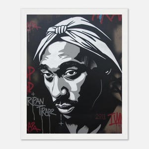 Tupac Poster | 2pac Framed Wall Art, Tupac Shakur Album Cover ...