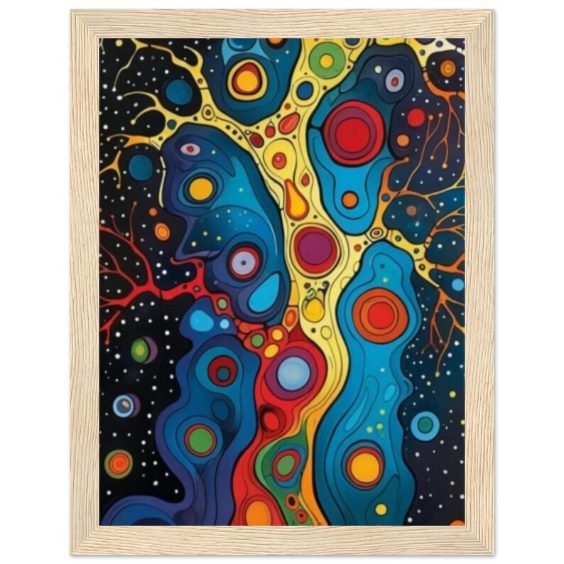 Neuro Art, Neurographic, Neurographic Art, Klimt Neurographic Tree ...