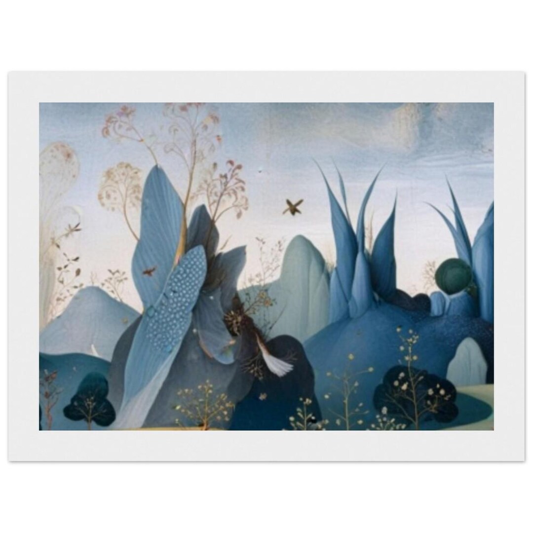 Bosch Wall Art | Hieronymus Bosch Poster | Eden Print With Frame ...
