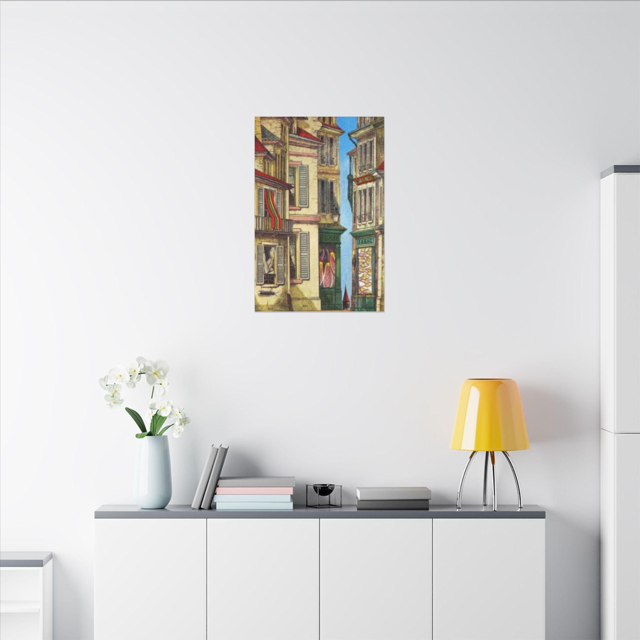 Max Ernst Surrealist Art Print: Paris Architecture, Spool Painting - Etsy