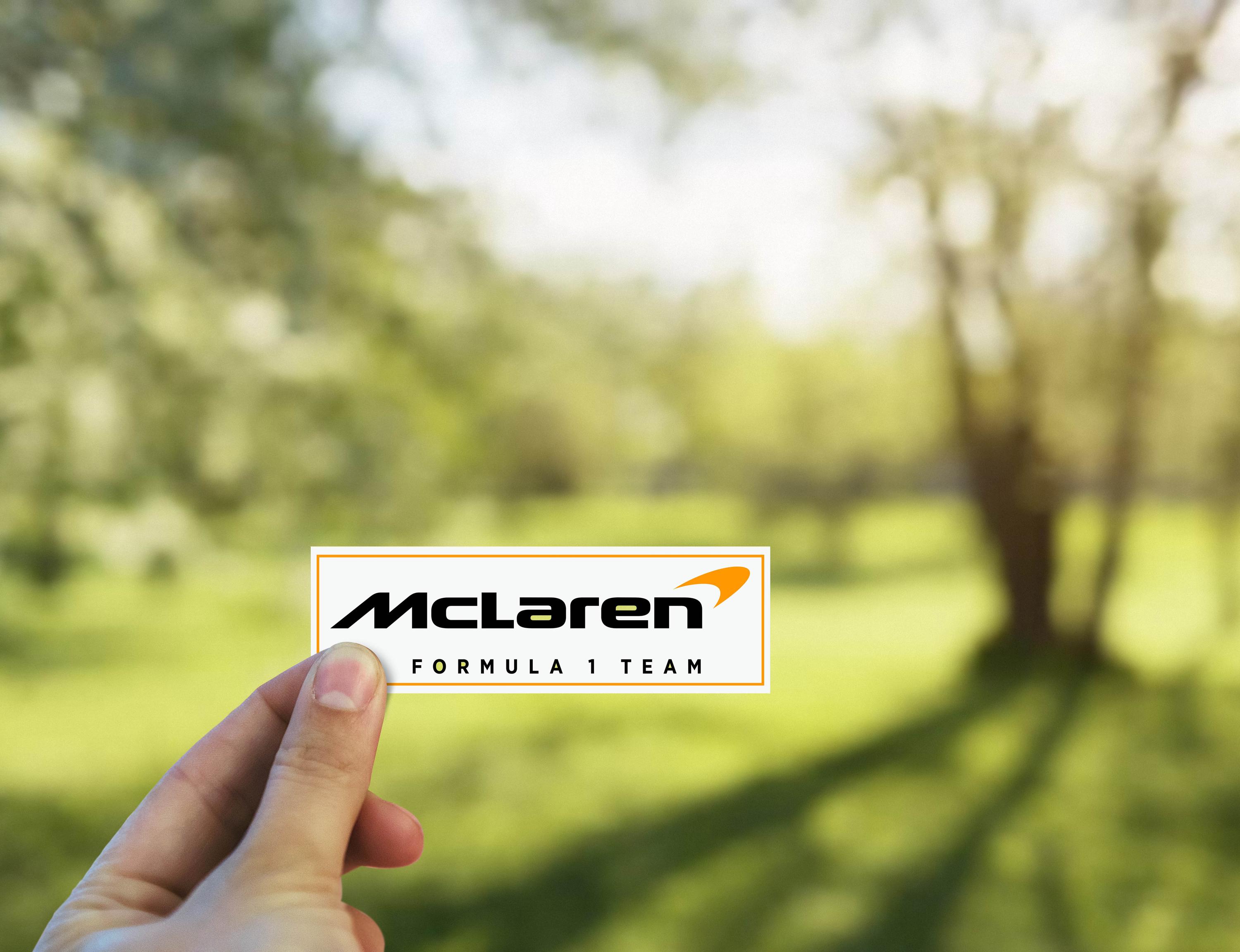 Mclaren F1 Sticker Set 2 Pack Mclaren Formula 1 Racing Decals - Etsy