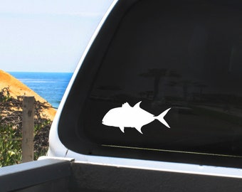 Walleye Fish Vinyl Decal SOLID Design Fishing Graphic 4 - Etsy