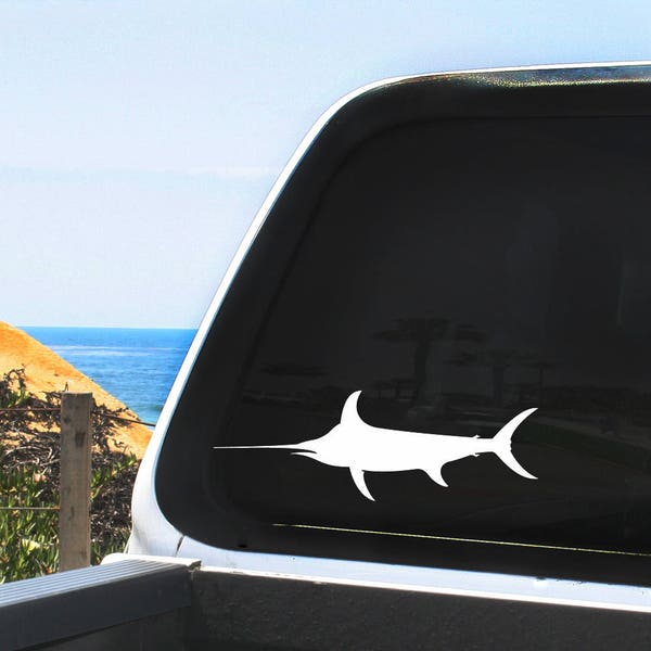 Swordfish Decal - Etsy